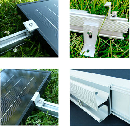 solar panel mounting aluminum rail,Anodized Aluminum Solar Roof Rail ...