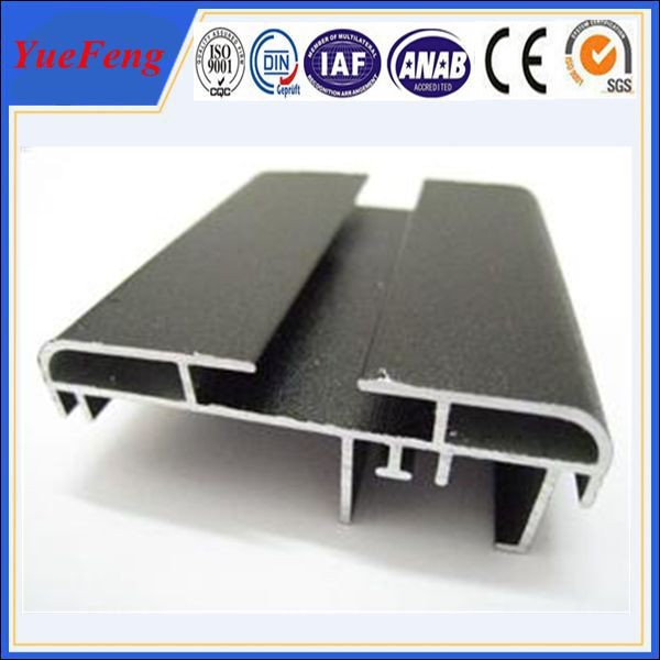 6063-T5 matte anodized aluminum extrusion for advertising