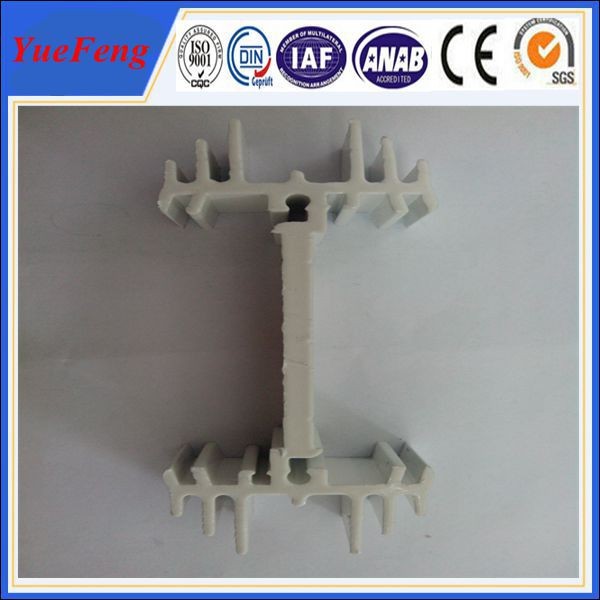 Custom aluminum extrusion LED profile for lamp housing with powder ...