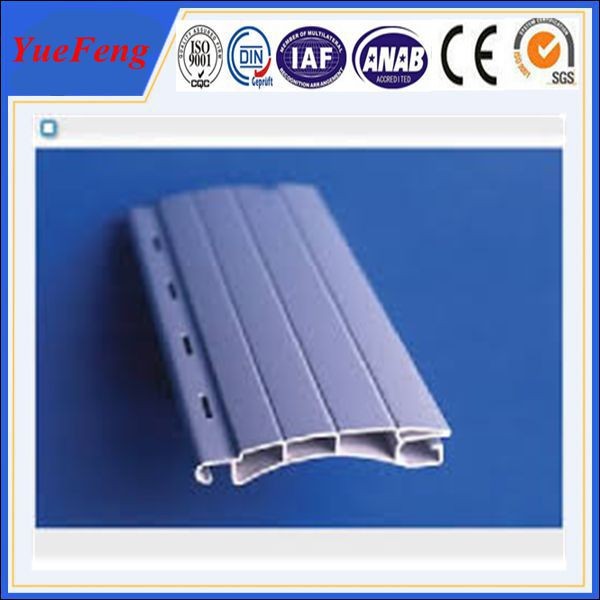 European designed Aluminum extrusion profile slat for Roller/Rolling shutter doors