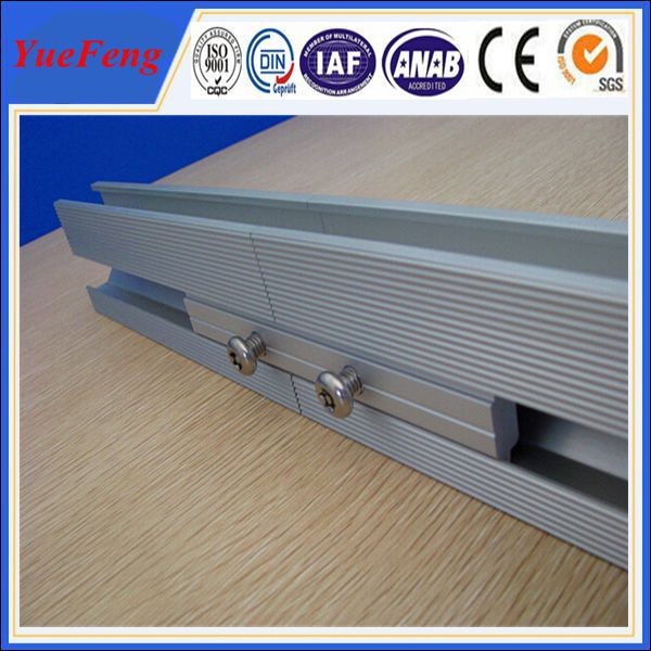 solar panel mounting aluminum rail,Anodized Aluminum Solar Roof Rail ...