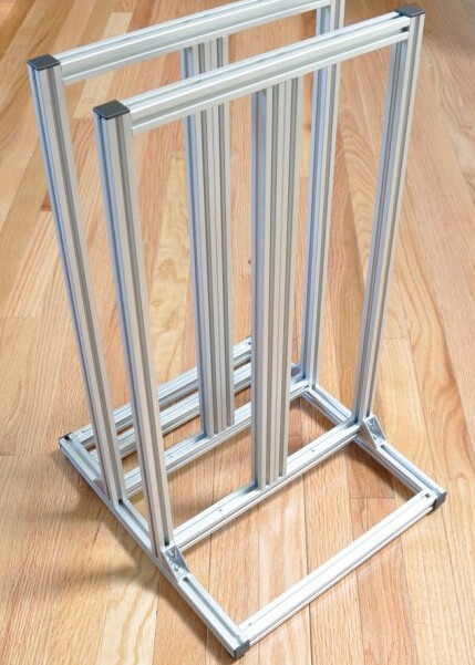 China aluminum extrusion radiator frame stand designed from YueFeng ...