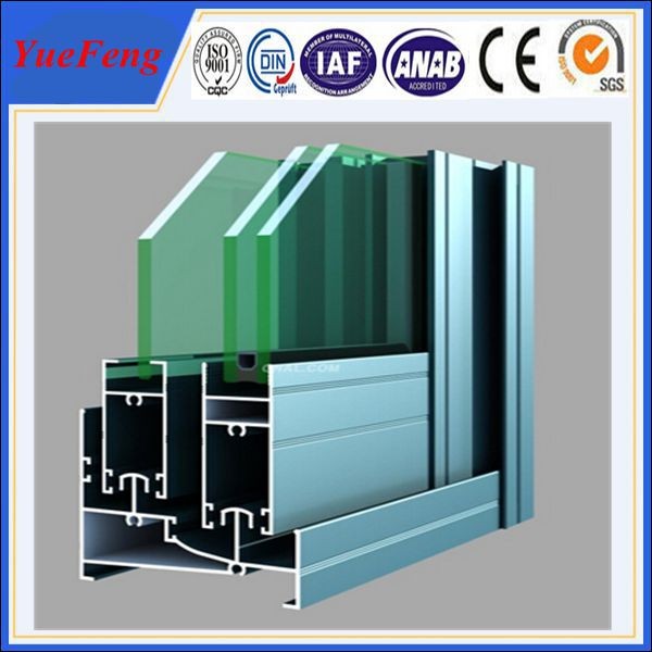 6061/6063 aluminium extrusion sliding glass window profiles,aluminium ...