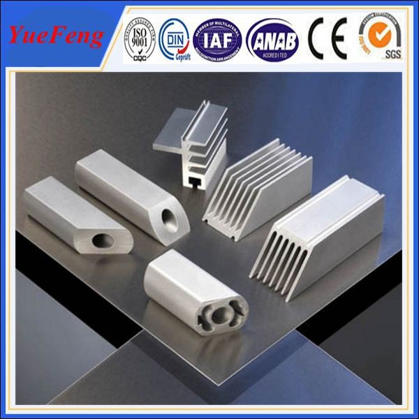 6063 t5 aluminium hexagonal extrusion profile/ OEM price of kg extruded ...